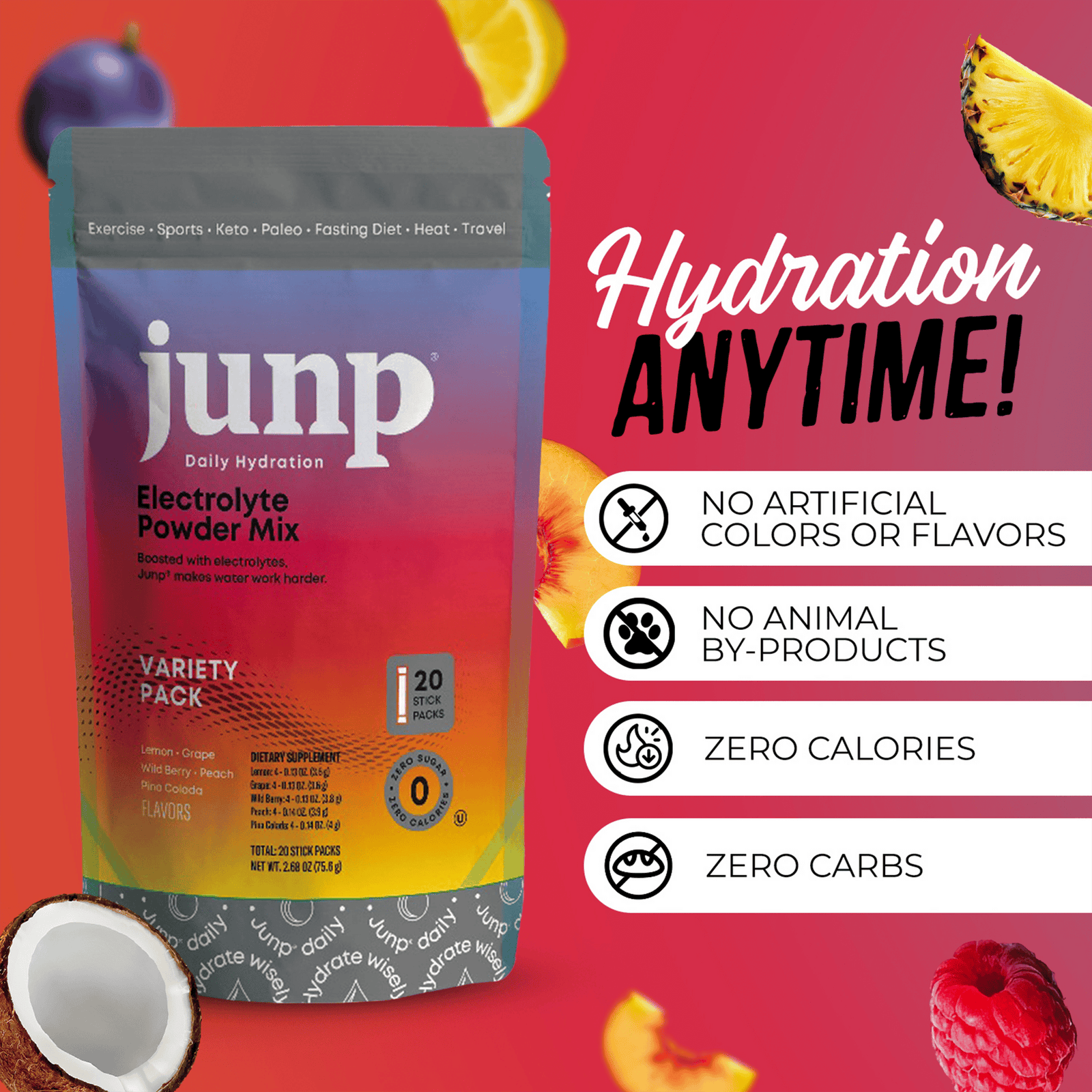 Junp® Stick Pack - Variety Pack – Junp Hydration
